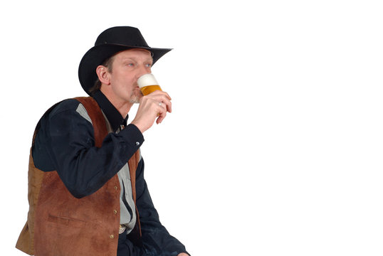 Cowboy Drinking Beer Images – Browse 832 Stock Photos, Vectors, and ...