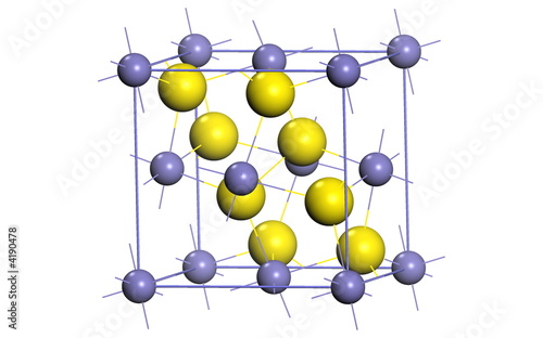 Pyrite Crystal Structure