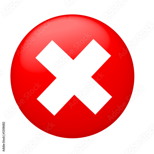"bouton refus" photo libre de droits sur la banque d'images Fotolia.com ...