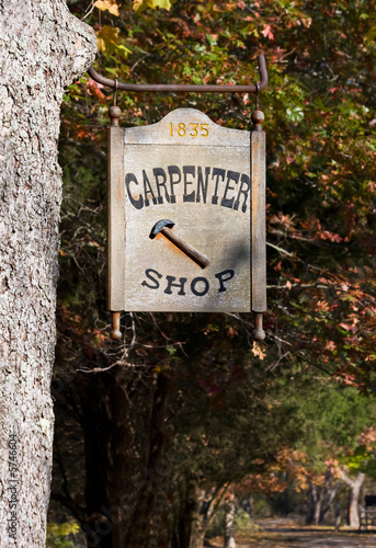 Colonial Cooper Shop Signs