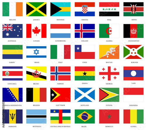 National Flags Of The World Countries