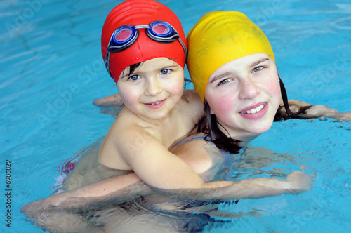 "Piggyback swimming" Stock photo and royalty-free images on Fotolia.com ...