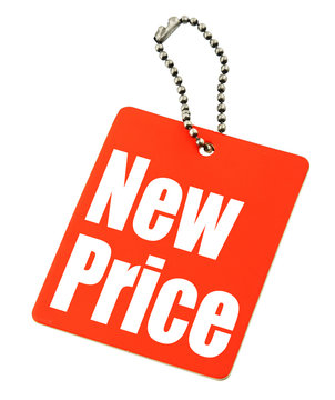 New Price Sign