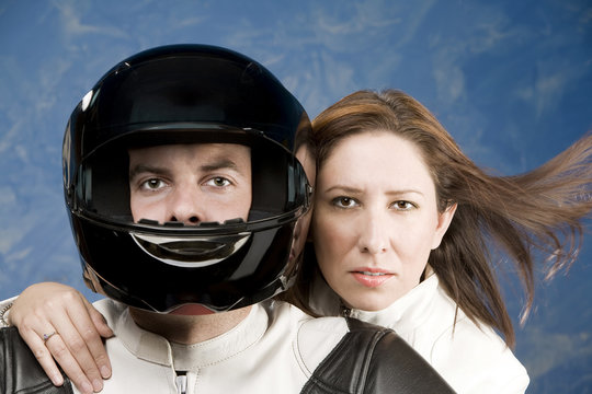 Motorcycle Helmet Couple Images – Browse 21,045 Stock Photos, Vectors ...