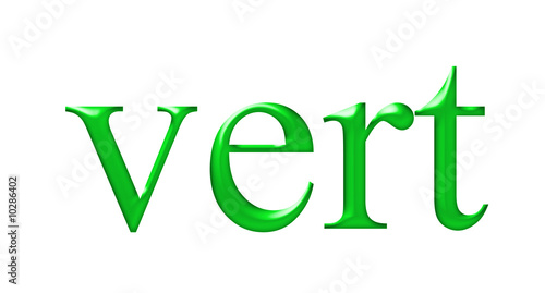 "Mot vert" photo libre de droits sur la banque d'images Fotolia.com ...