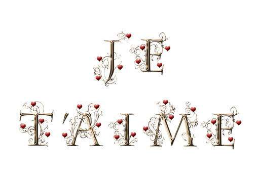 "Je T'aime" Images – Browse 2,606 Stock Photos, Vectors, and Video ...