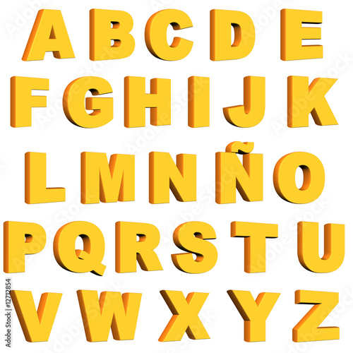 "Abecedario 3d" Fotos de archivo e imágenes libres de derechos en ...