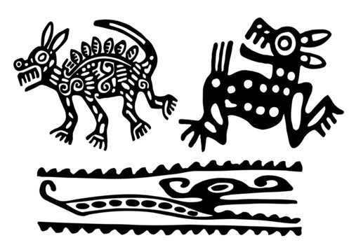 Mayan Art Animals