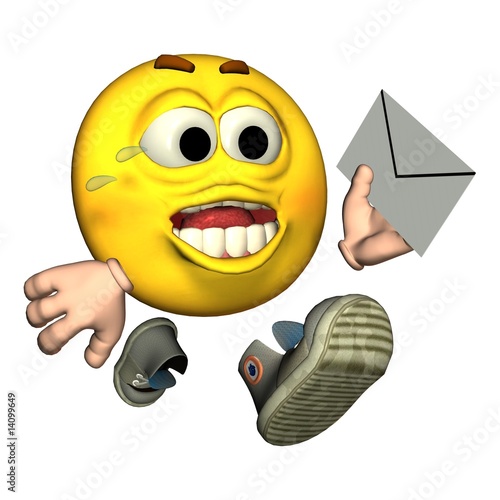 "Smilie - Postbote" Stockfotos und lizenzfreie Bilder auf Fotolia.com ...