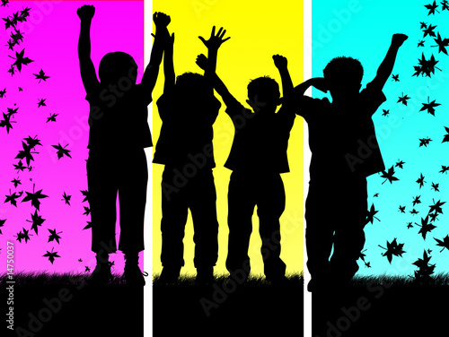 "Happy children abstract" Stock photo and royalty-free images on ...