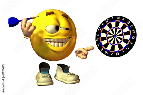 "Smilie - Dartspieler" Stockfotos und lizenzfreie Bilder auf Fotolia ...