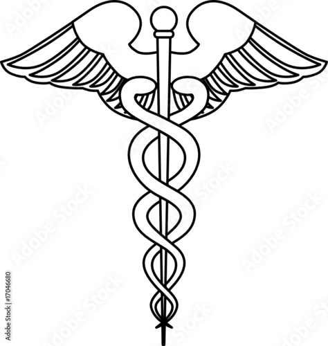 "Caducee" fichier vectoriel libre de droits sur la banque d'images ...