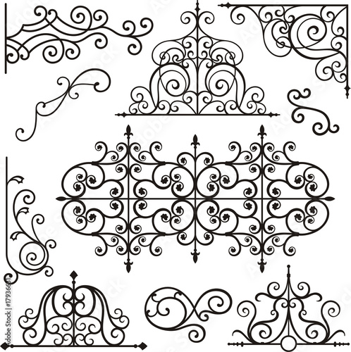 Ornamental Wrought Iron Patterns Decorate Your Wrought Iron Fence by ...