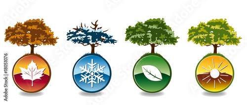 "Les 4 saisons" photo libre de droits sur la banque d'images Fotolia ...