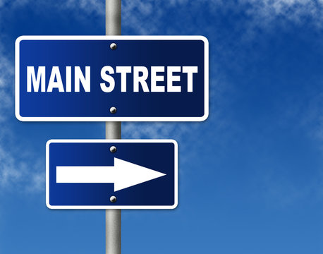 Main Street Sign Clip Art