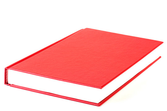 Plain Red Book Cover