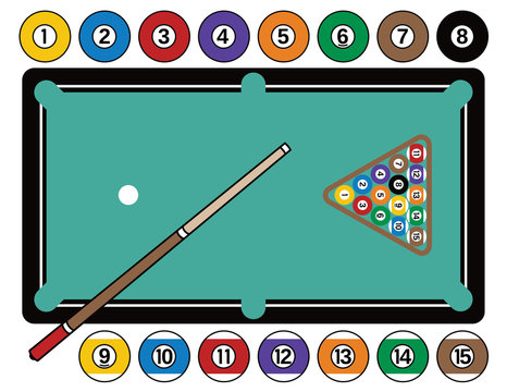 Billiards Clip Art