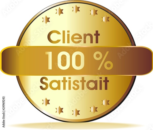 "bouton client satisfait" fichier vectoriel libre de droits sur la ...