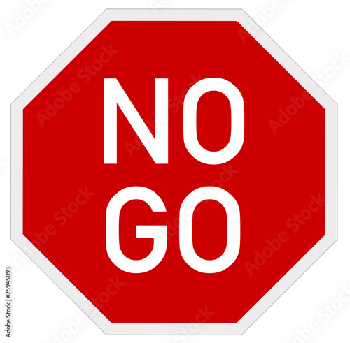 "no go 2" photo libre de droits sur la banque d'images Fotolia.com ...