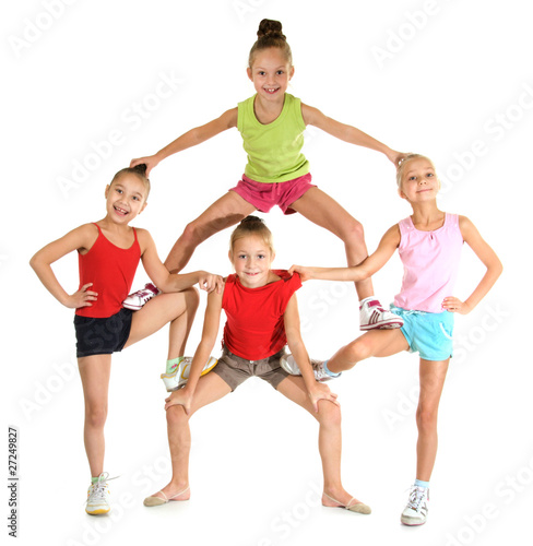 "Gymnastic pyramid" Stock photo and royalty-free images on Fotolia.com ...