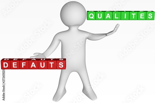 "Cubes - 193 - QUALITES/DEFAUTS" photo libre de droits sur la banque d ...