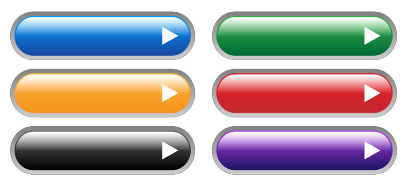 Free Blank Website Buttons