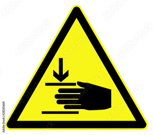 "Hand injury warning sign" Stock photo and royalty-free images on ...