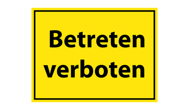 "Betreten Verboten" Images – Browse 1,409 Stock Photos, Vectors, and ...