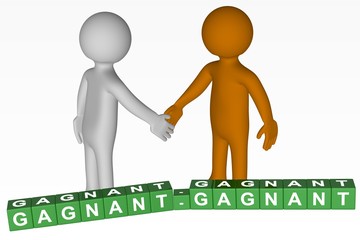 Photos, illustrations et vidéos de gagnant-gagnant