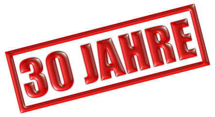Bilder und Videos suchen: "schild 30 jahre"