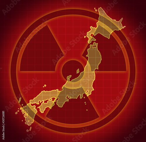 Japan Nuclear Fallout Map