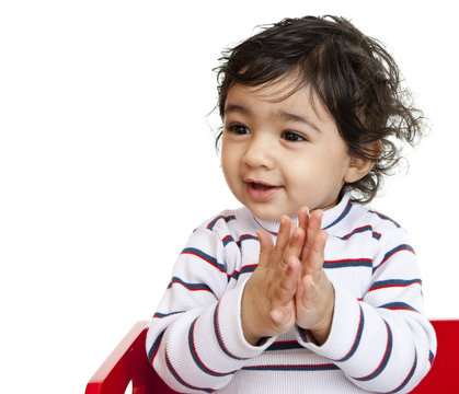 Cute Baby Clapping