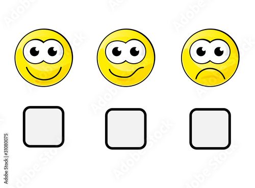 "Bewertung Smilies" Stock image and royalty-free vector files on ...