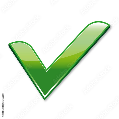 "icône validation, vert, v" photo libre de droits sur la banque d ...