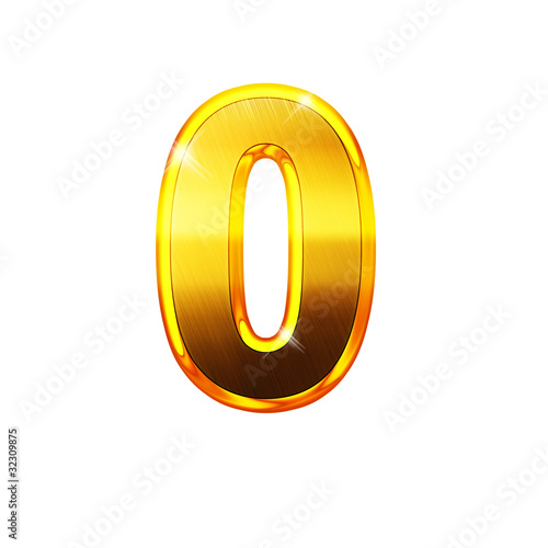 "0 - zéro - chiffre en OR" Stock photo and royalty-free images on ...