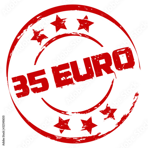 "Stempel: 35 Euro" fichier vectoriel libre de droits sur la banque d ...