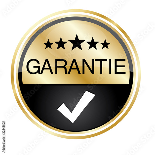"Garantie Button Gold" Stock image and royalty-free vector files on ...