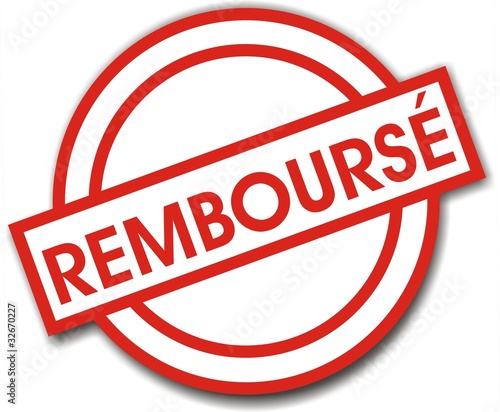 "tampon remboursé" fichier vectoriel libre de droits sur la banque d ...