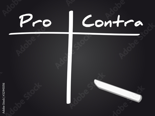 "Pro & Contra" Stockfotos und lizenzfreie Bilder auf Fotolia.com - Bild ...