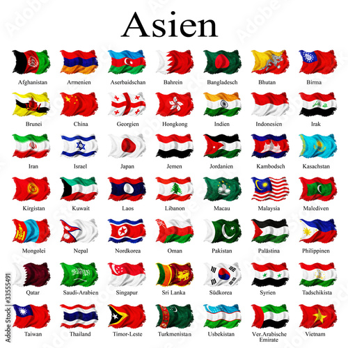 "Länderflaggen Asien" Stockfotos und lizenzfreie Bilder auf Fotolia.com ...