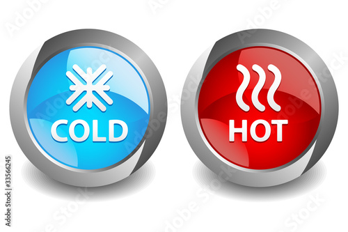 "Cold Hot Button" Stock image and royalty-free vector files on Fotolia ...
