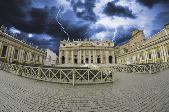 Vatican City Sandstorm