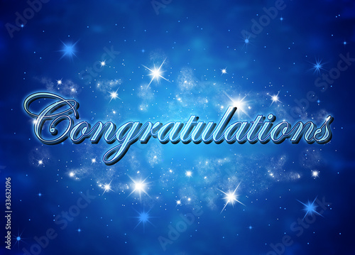 "Congratulations Blue stars" Stock photo and royalty-free images on ...