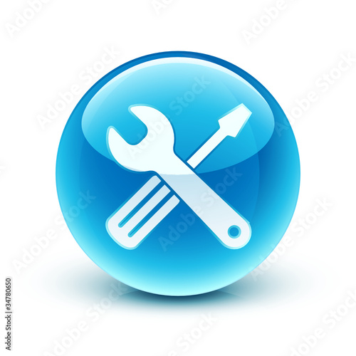 "icône réparation / tool icon" fichier vectoriel libre de droits sur la ...