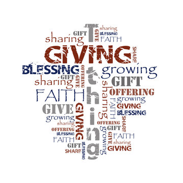 Giving Tithes And Offerings Clipart