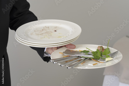 "Débarrasser une table" photo libre de droits sur la banque d'images ...