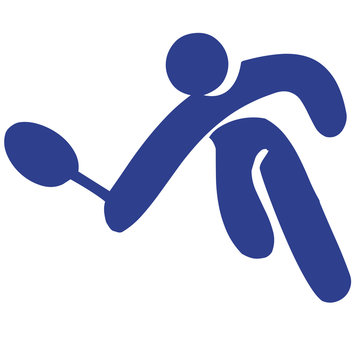 Olympic Badminton Logo