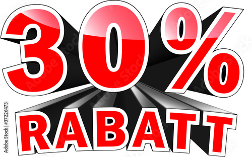 "30 % Rabatt" Stock image and royalty-free vector files on Fotolia.com ...