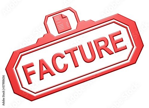 "Tampon "Facture"" photo libre de droits sur la banque d'images Fotolia ...