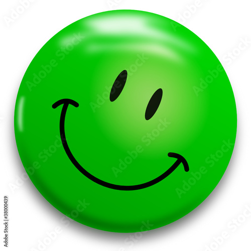"Grüner lachender Smiley" Stock image and royalty-free vector files on ...